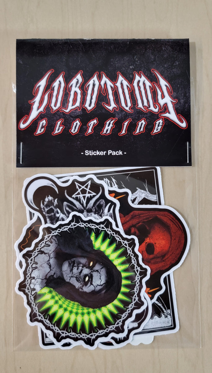 Sticker Pack – lobotomy clothing